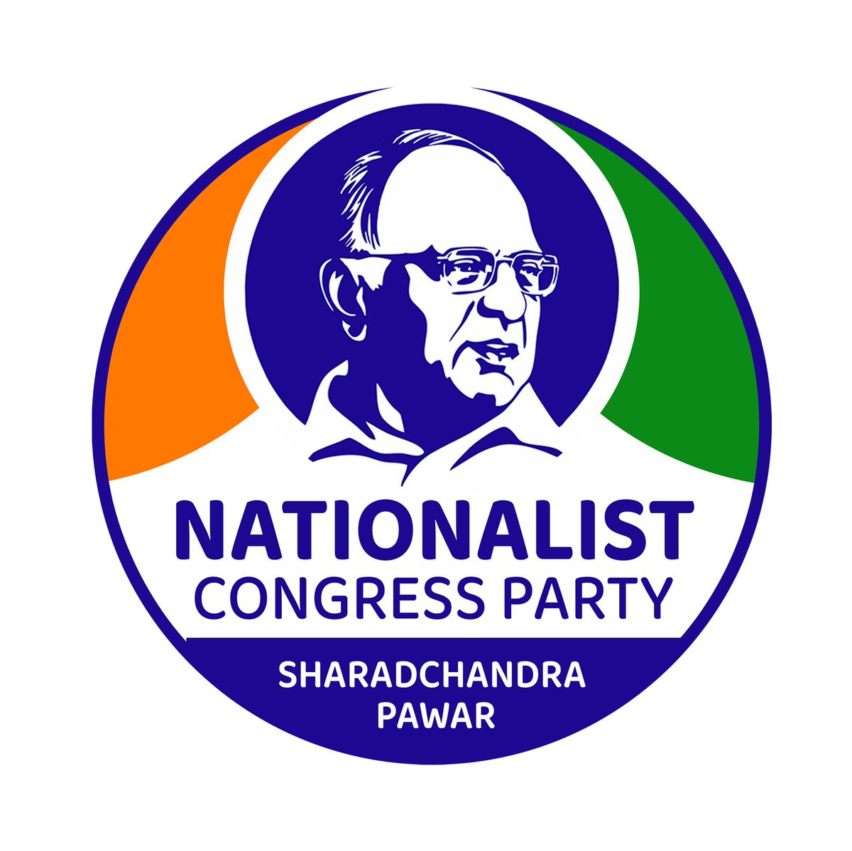 Rashtravadi Congress Logo Nationalist Congress Party (NCP) Protests