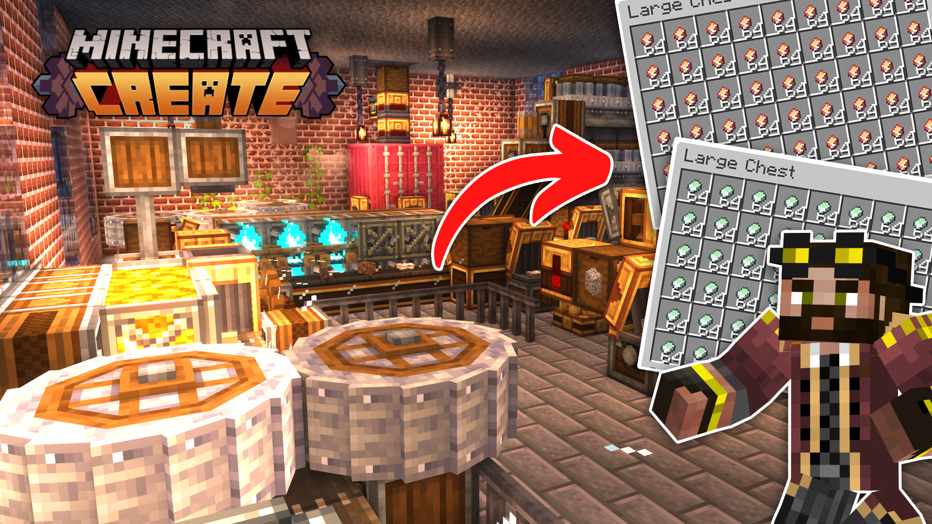 Create Mod Create Mod NEW Updates : Build Epic Train 🚂🚋 | Create