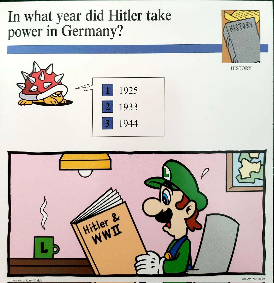 Thread of these fuckass Mario quiz cards - Thread from Teaboy ...