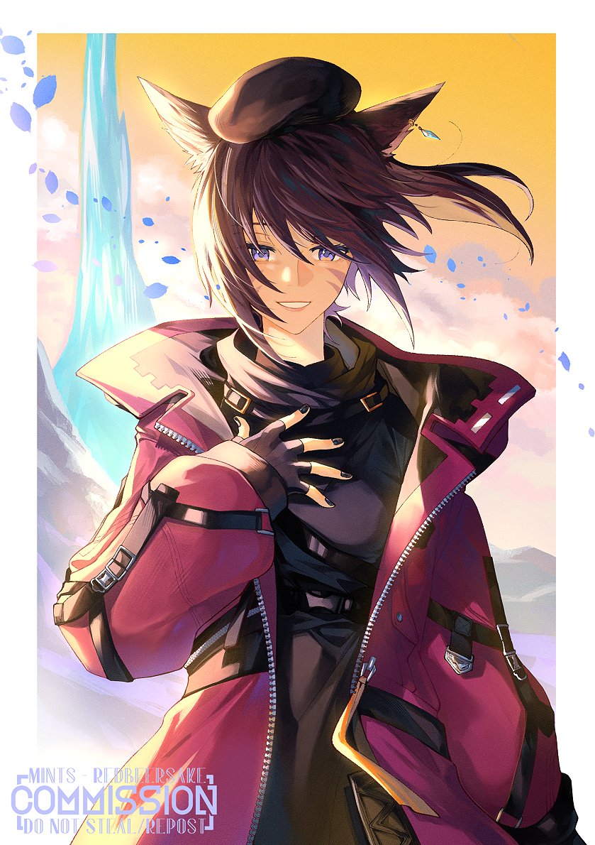 null 「[ FFXIV ] I got the ok to post so! A gif」|Mints♭♭ 🌱🦋 @ busy :’(のイラスト