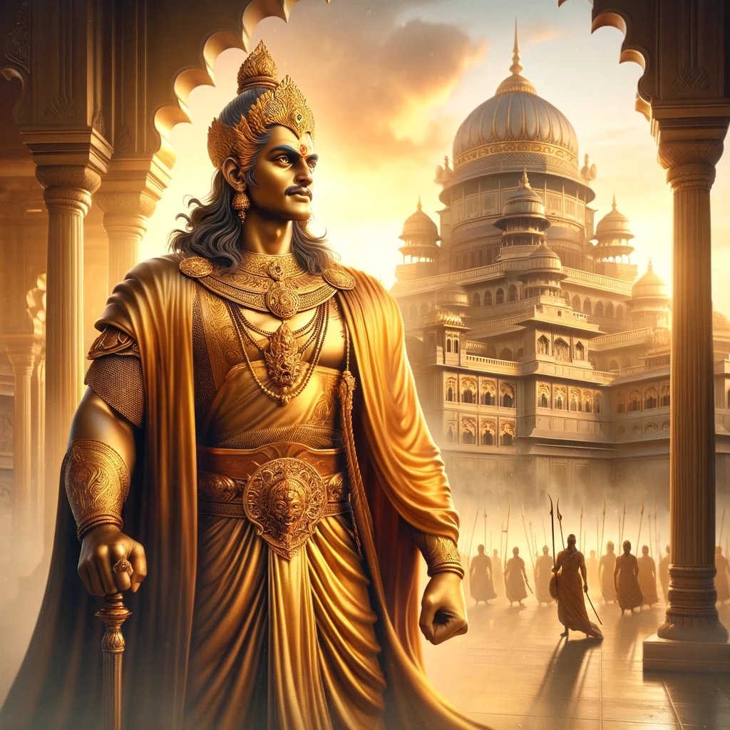 After Gods came to know about a Hindu King who posed as divine symbol ...