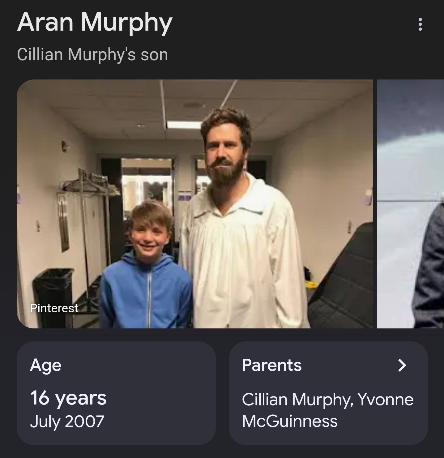 Cillian Murphy Sons