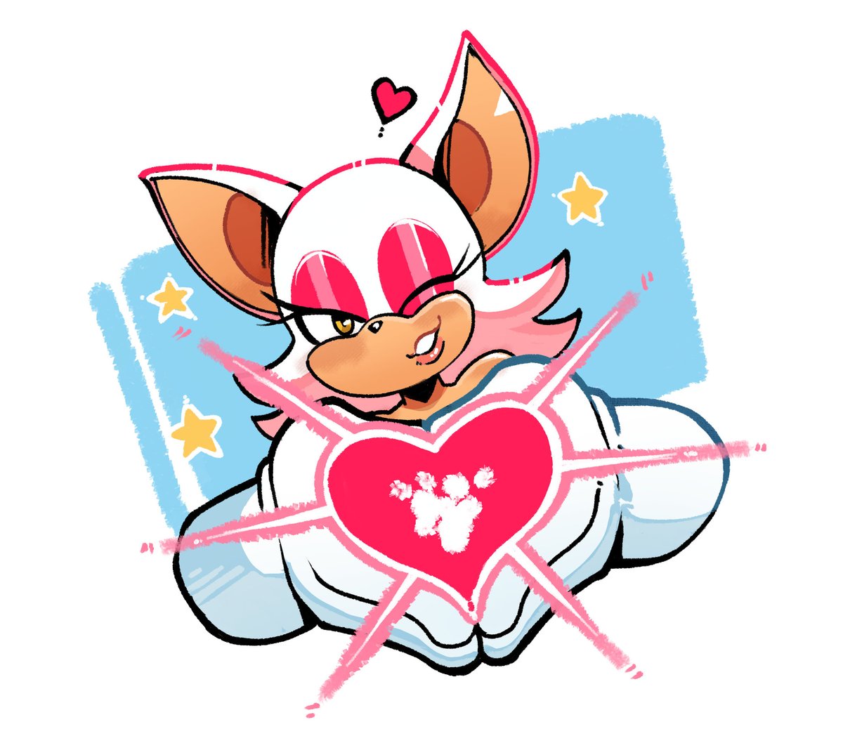 「Rouge the Batussy 」|Chrisのイラスト