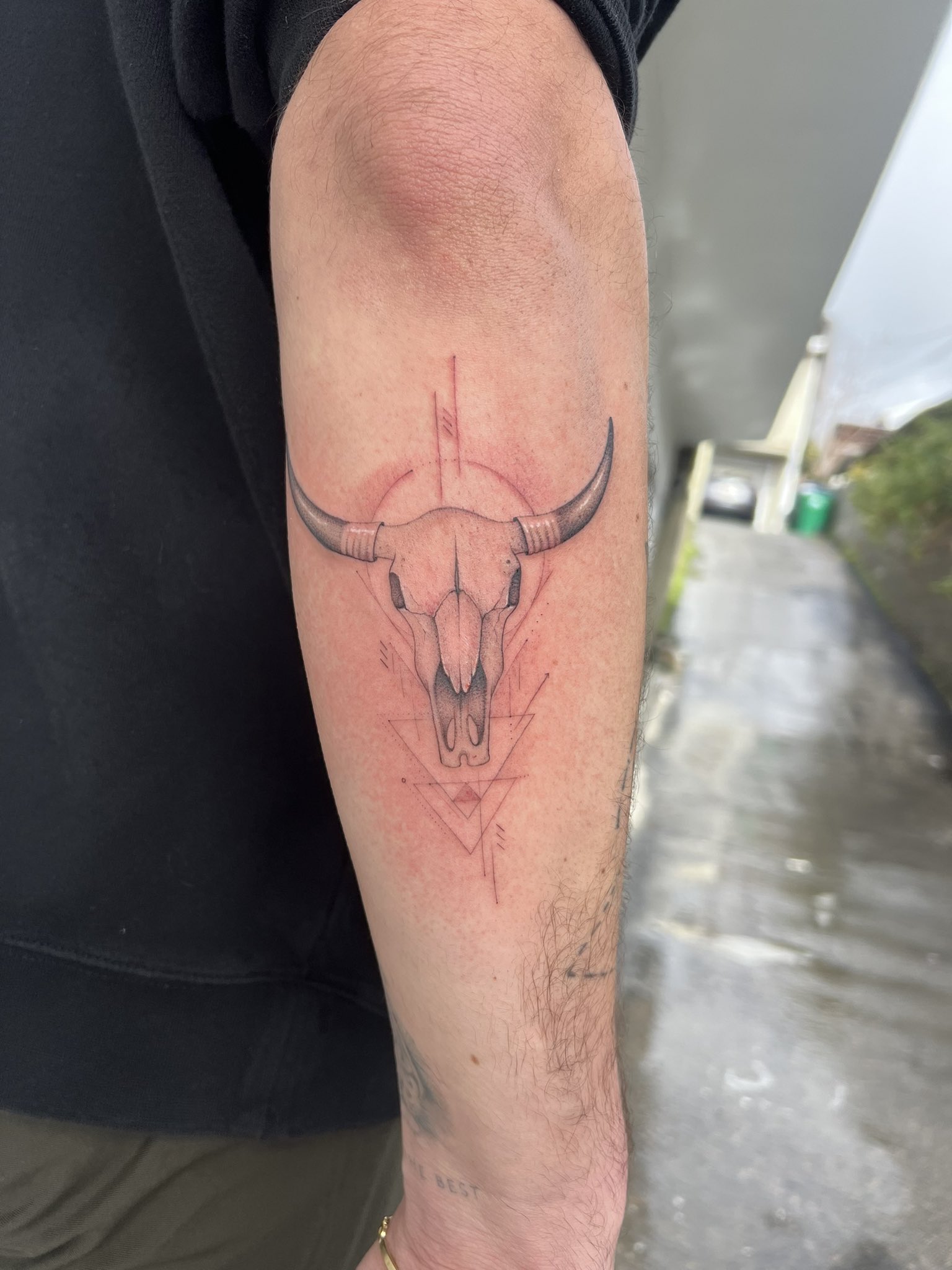 Bull Run Tattoos Animal Rights Activists Protest Against San Fermin