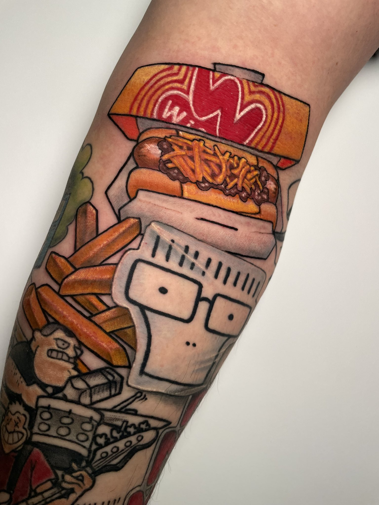 Cheese Work Tattoos