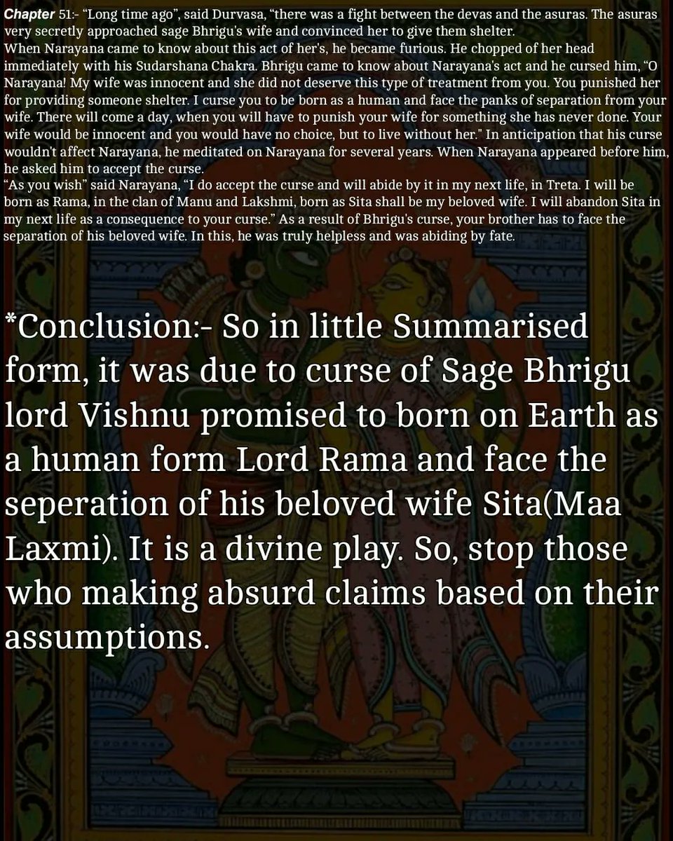Shattering some of the baseless claims put on Shri Ram and Shri Krishna ...