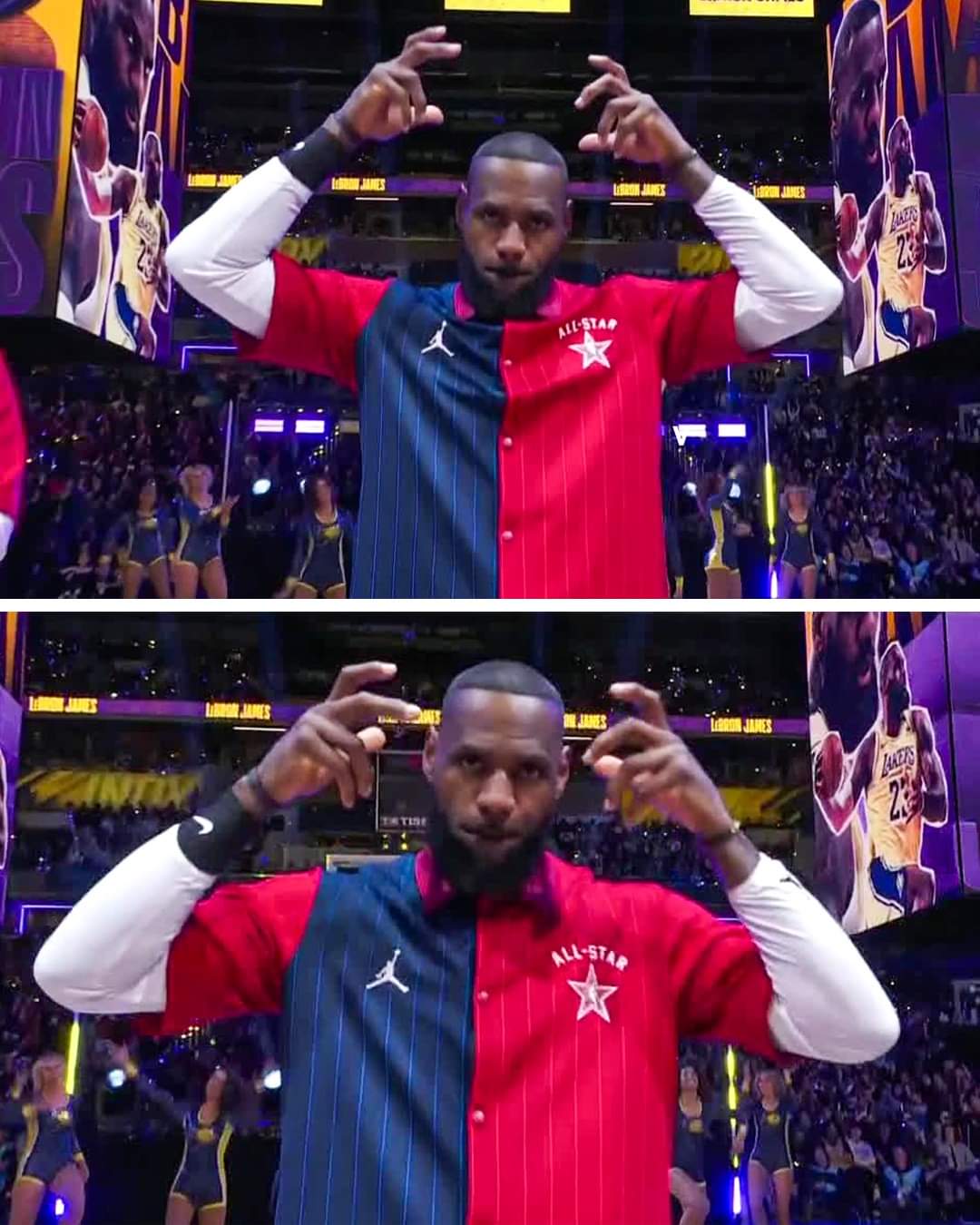 Lebron James Gang Sign