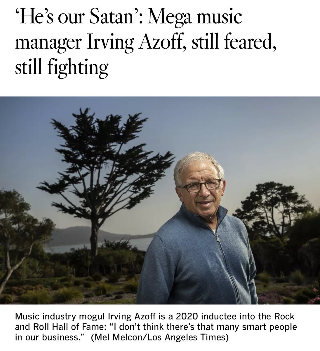 Nicki used to be managed by Irving Azoff, who’s managed The Eagles ...