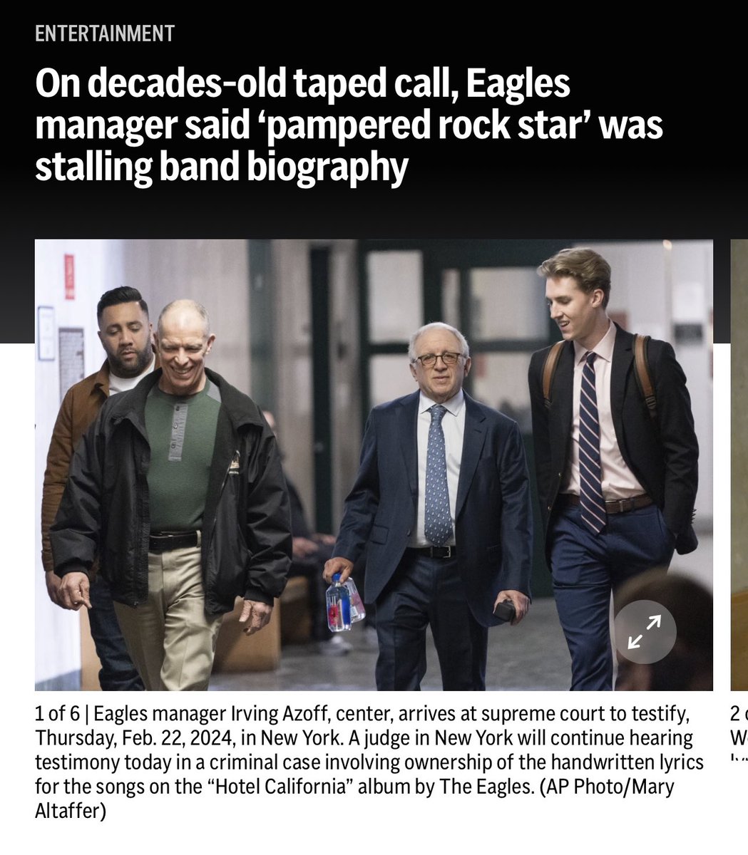 Nicki used to be managed by Irving Azoff, who’s managed The Eagles ...