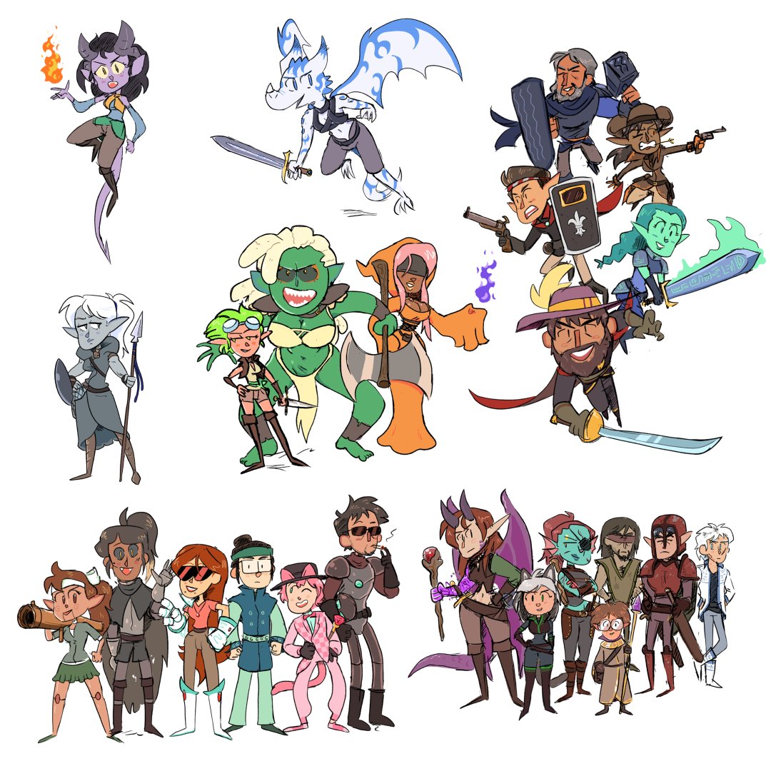 「Based on a D&D Story submitted by sananaryon on Tumblr.」AC Stuart ...