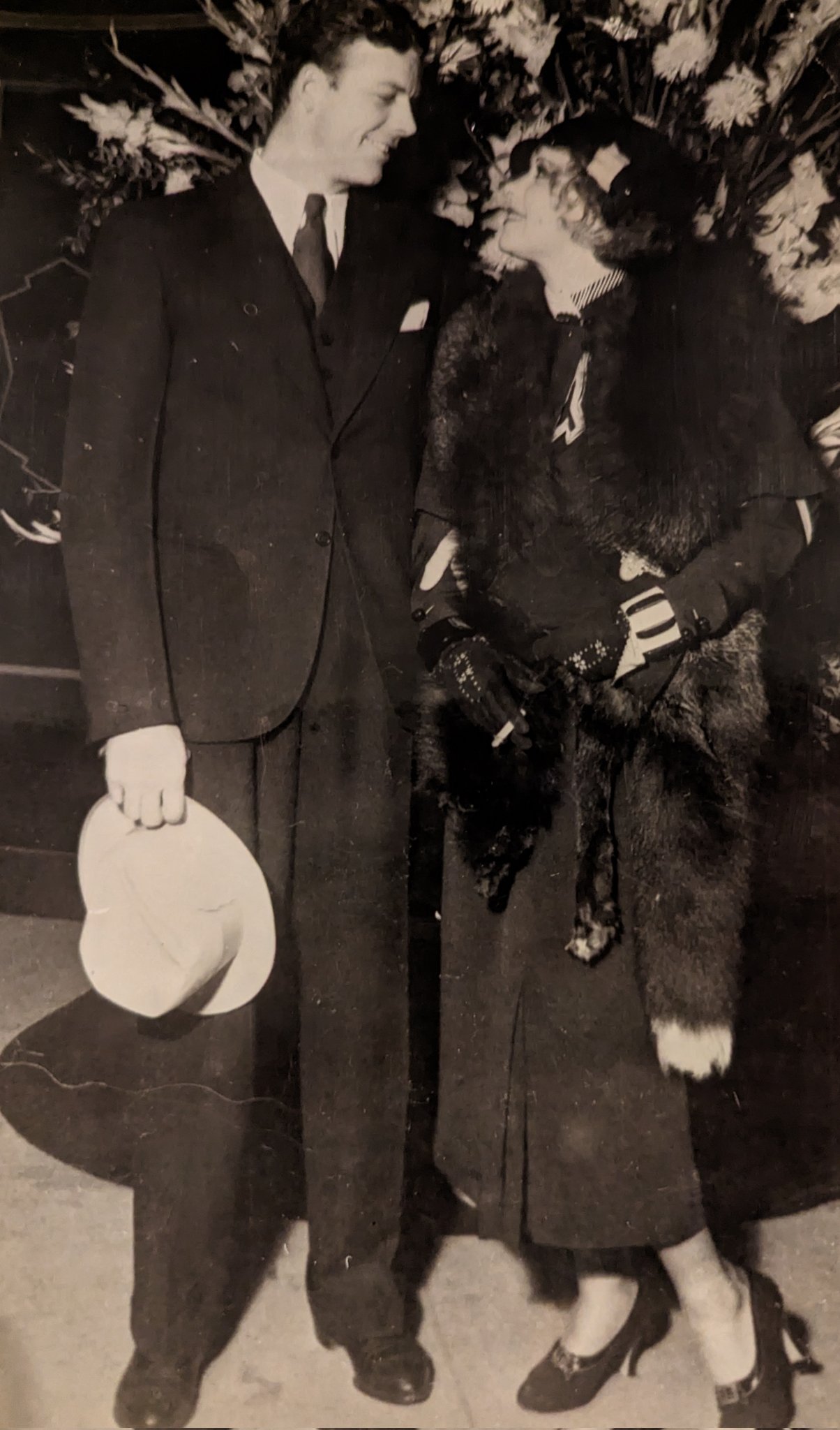 Clara Bow And Rex Bell