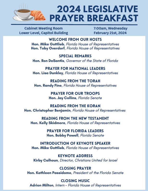 Prayer Breakfast Program Example