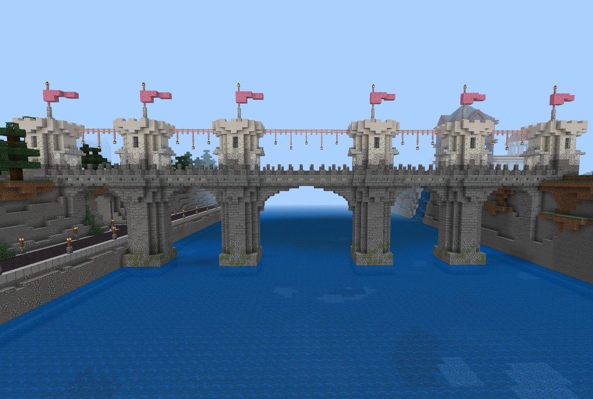 Minecraft Medieval Bridge