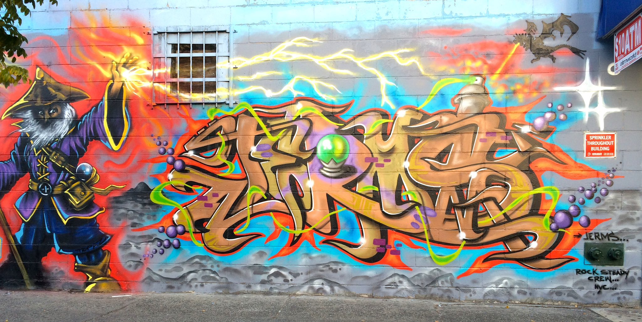 Graffiti Di Wizard 2024 Belgrave Wizard By James Wilson In Halifax