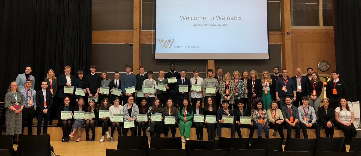 Sixth Form 2024 Enrolment - Waingels College