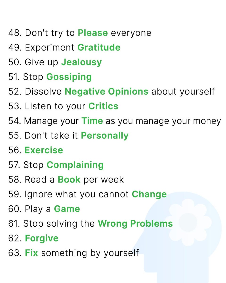 100 psychology skills to master your life: - Thread from Millionaire ...