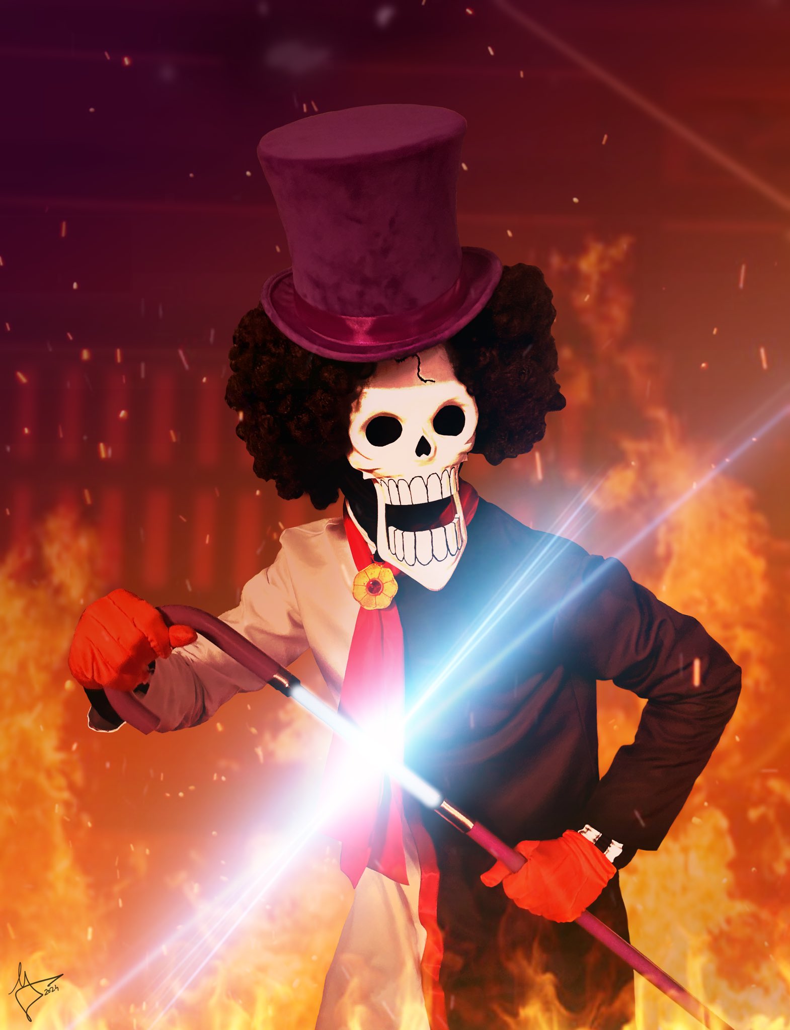 One Piece Cosplay Brook