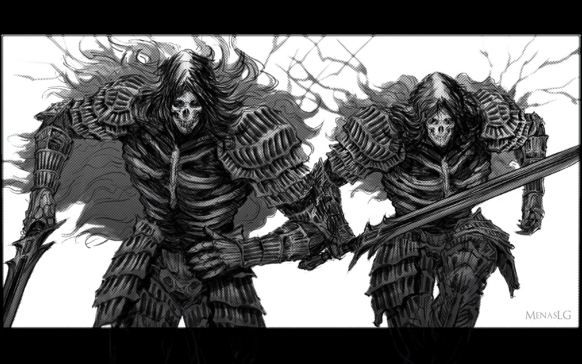 「Fromsoft/Elden Ring artists gather around! It's our time! RT」MenasLGの漫画