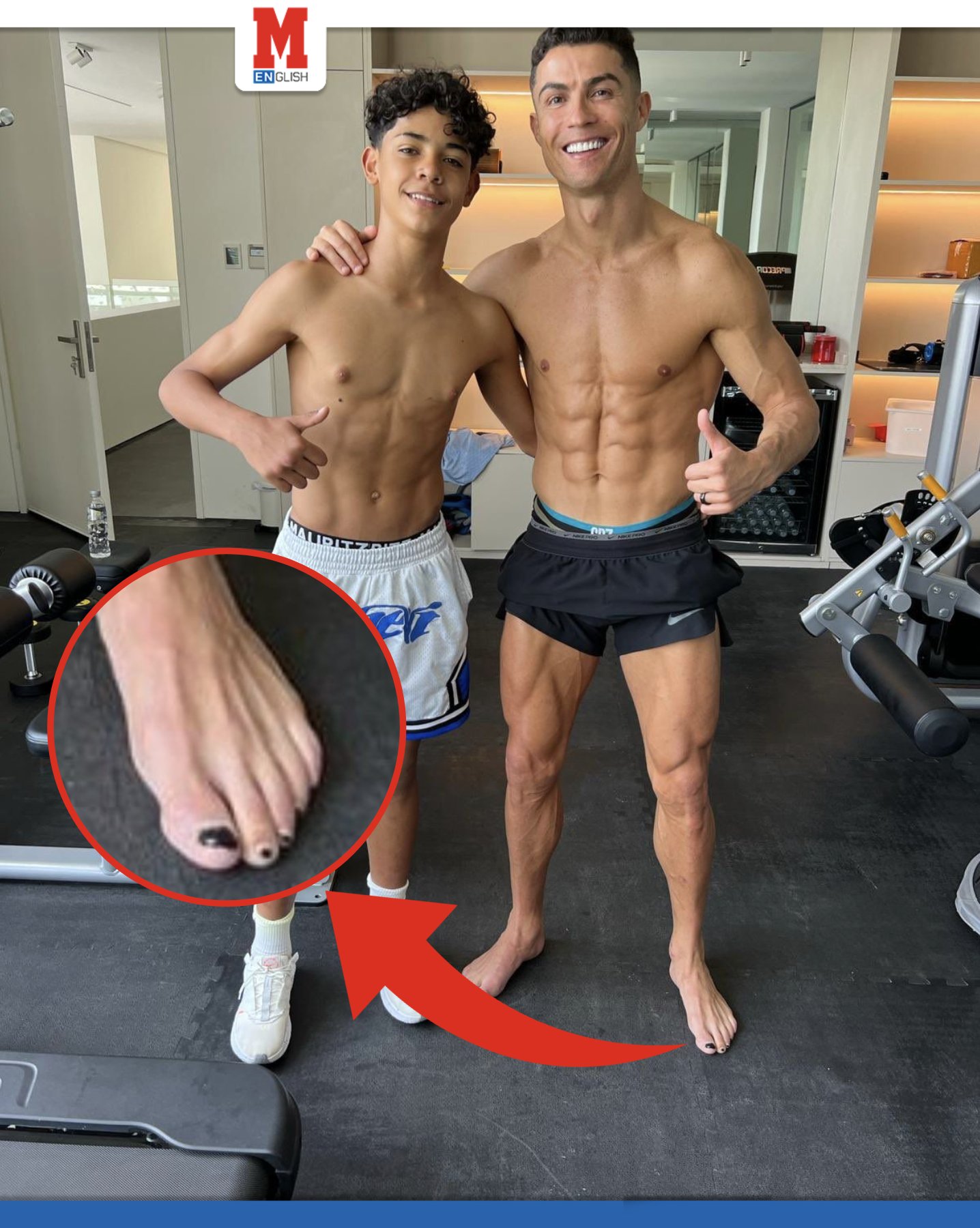Cristiano Ronaldo Abs 2024