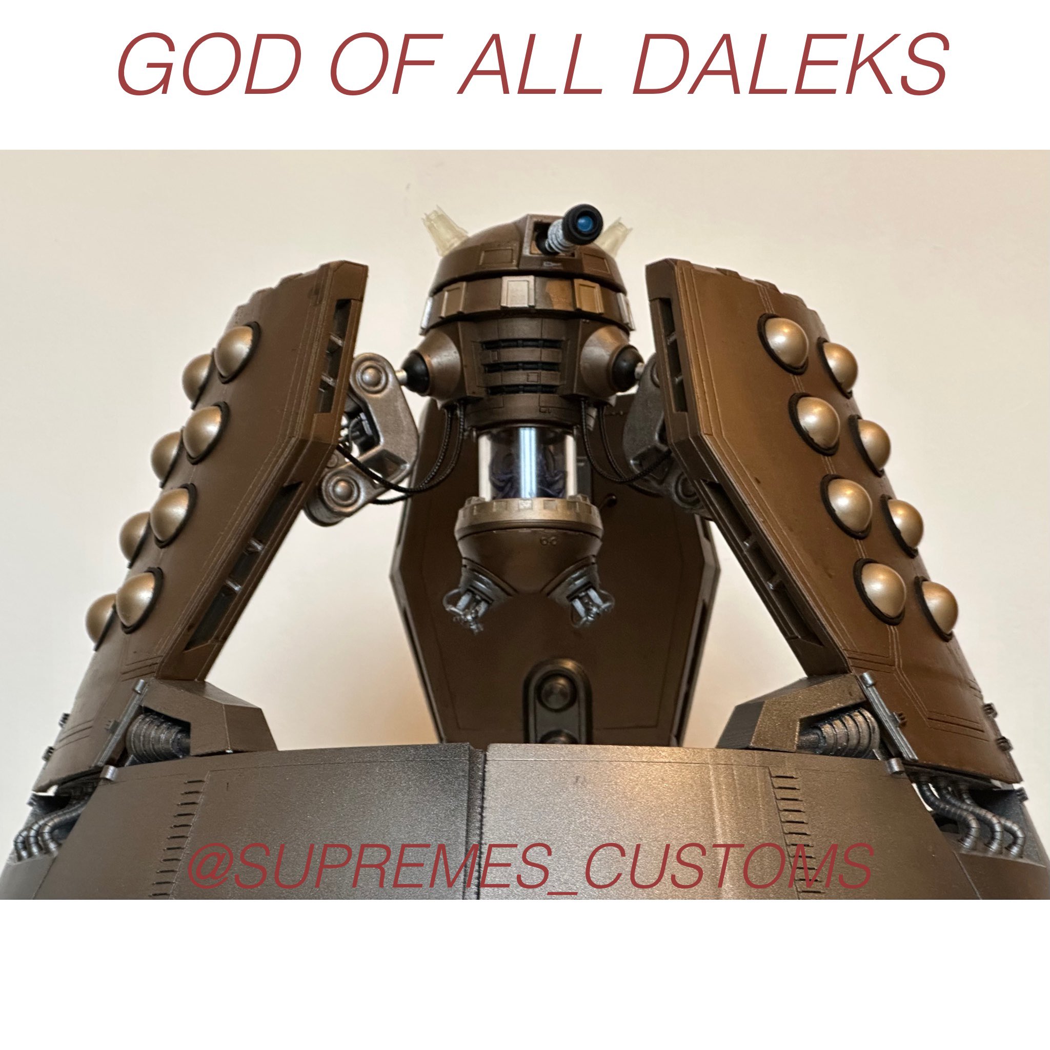 Dalek Armor Doctor Who 5" Davros/Emperor Dalek : Nemesis Of The
