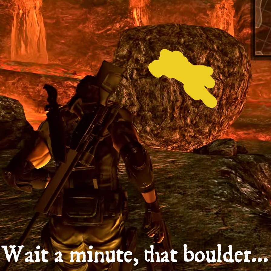 How the boulder punch scene will play out in the inevitable Resident ...