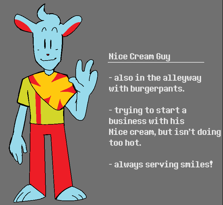 Nice Cream Guy Quotes Nice Cream Guy Undertale Zerochan Anime