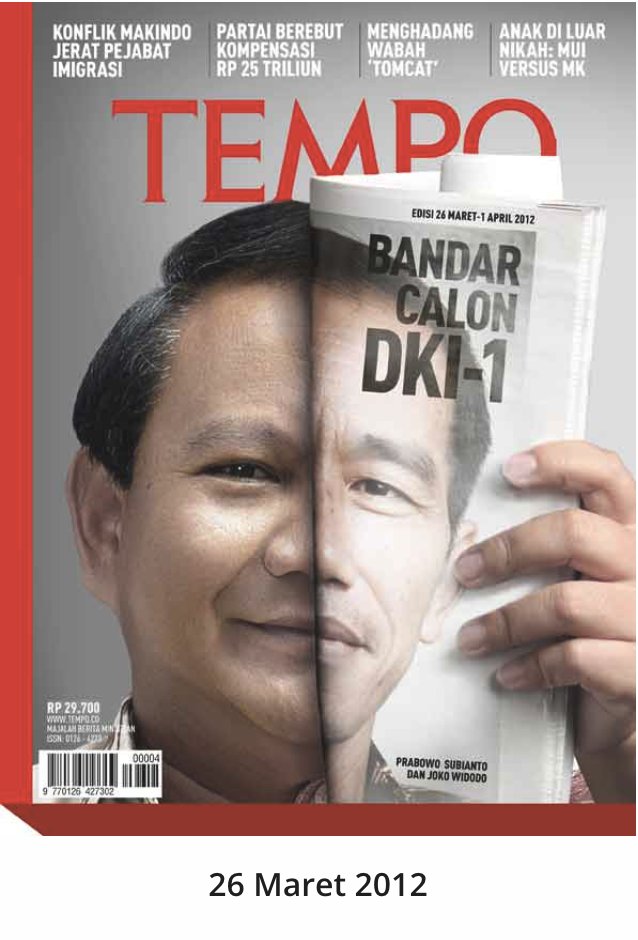 Sebagai hiburan masa tenang, dan sebagai persembahan untuk presiden ...