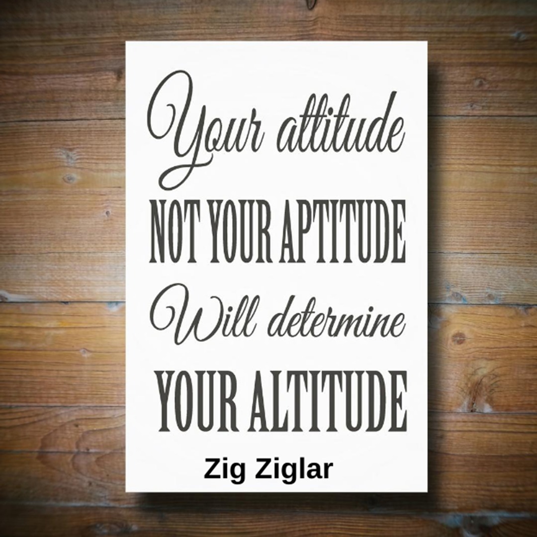 Attitude Altitude Quotes 10 Attitude Quotes To Remind You That You've