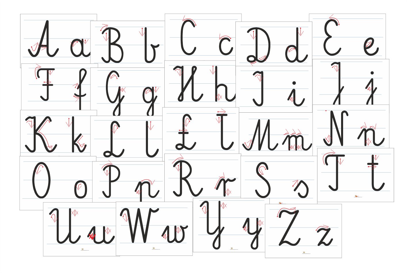 Polish Cursive Writing