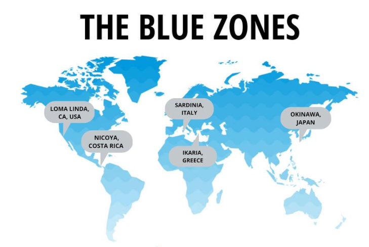 THE BLUE ZONES: The 6 Cities across the world where people reach 100 ...