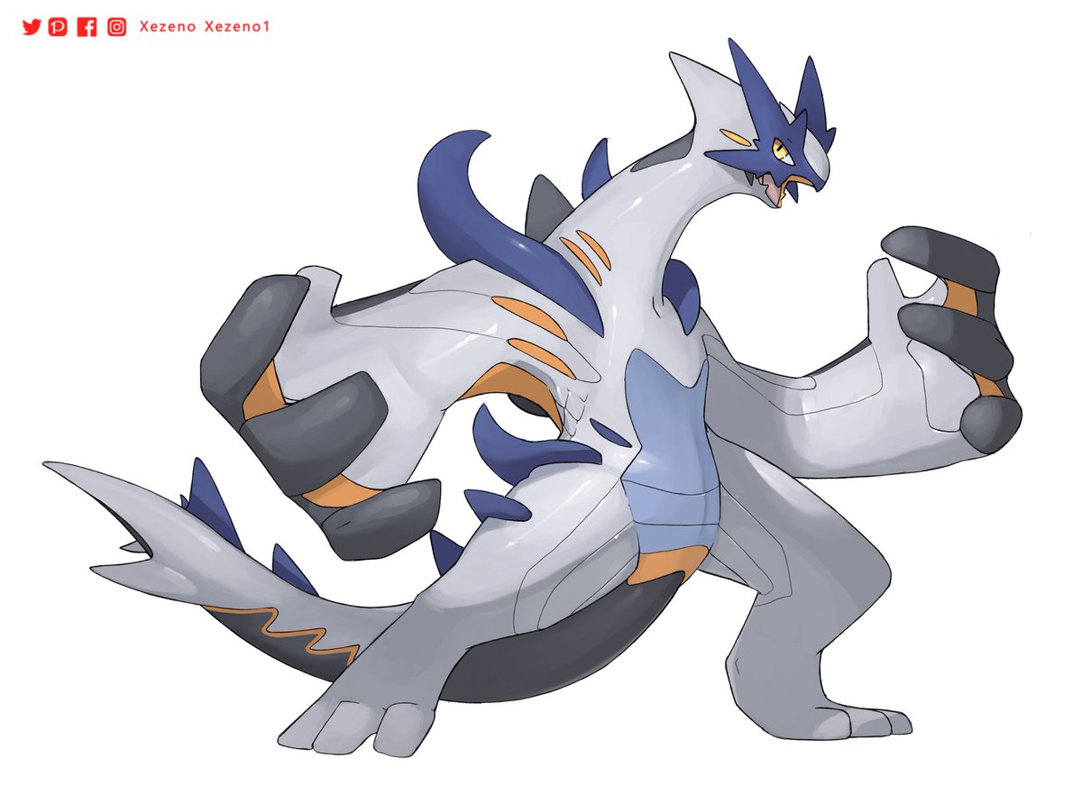 「Paradox Lugia Silver storm」|Marcus Hiiのイラスト