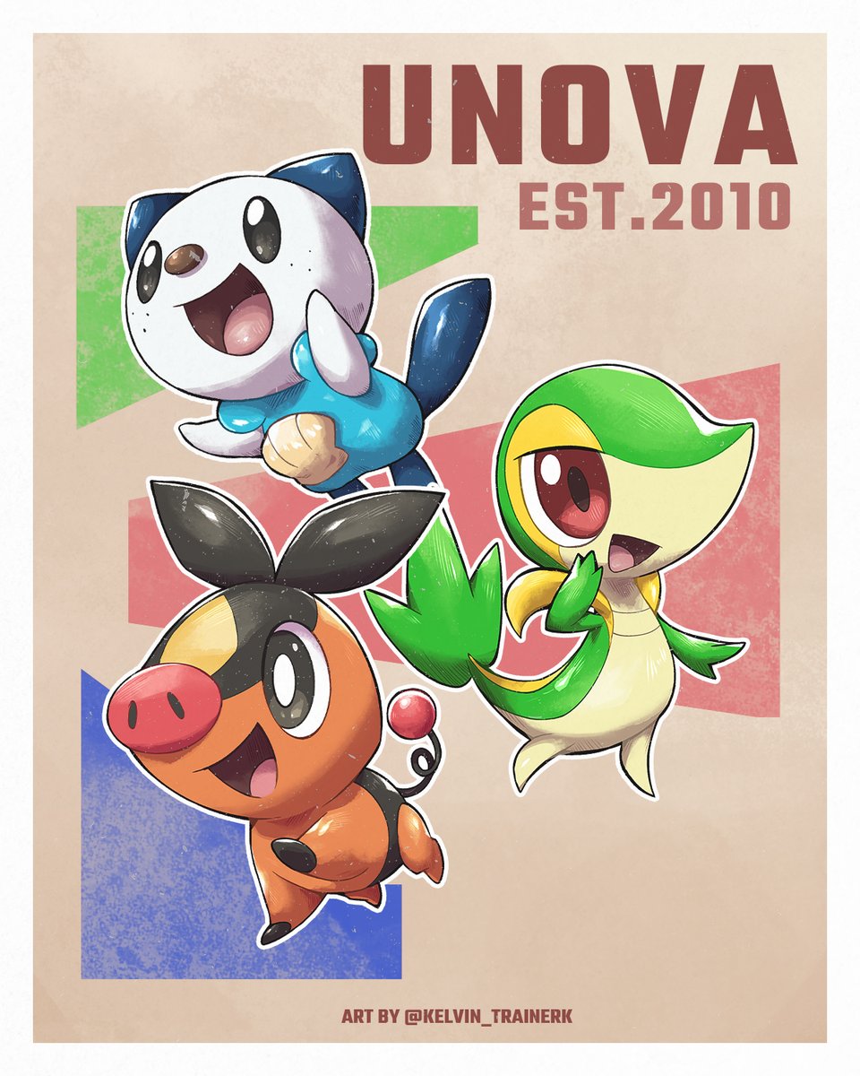 Pokemon Unova Starters