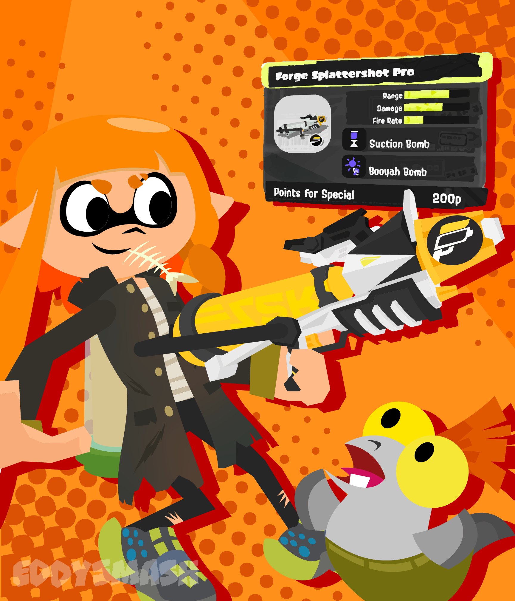 Splatoon Logo Forge