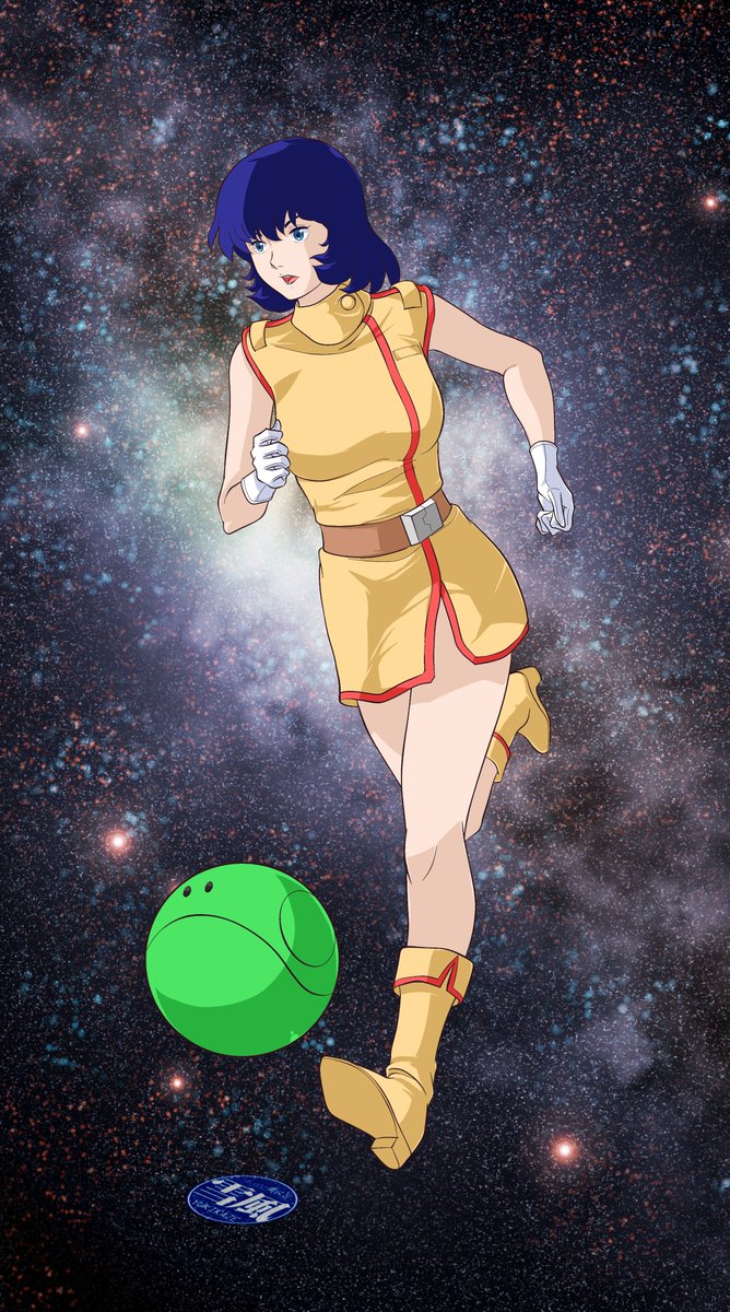 ハロ 「Fa Yuiry#ファ・ユイリィ#ファユイリィ#機動戦士Zガンダム 」|毛根要請・雪風のイラスト