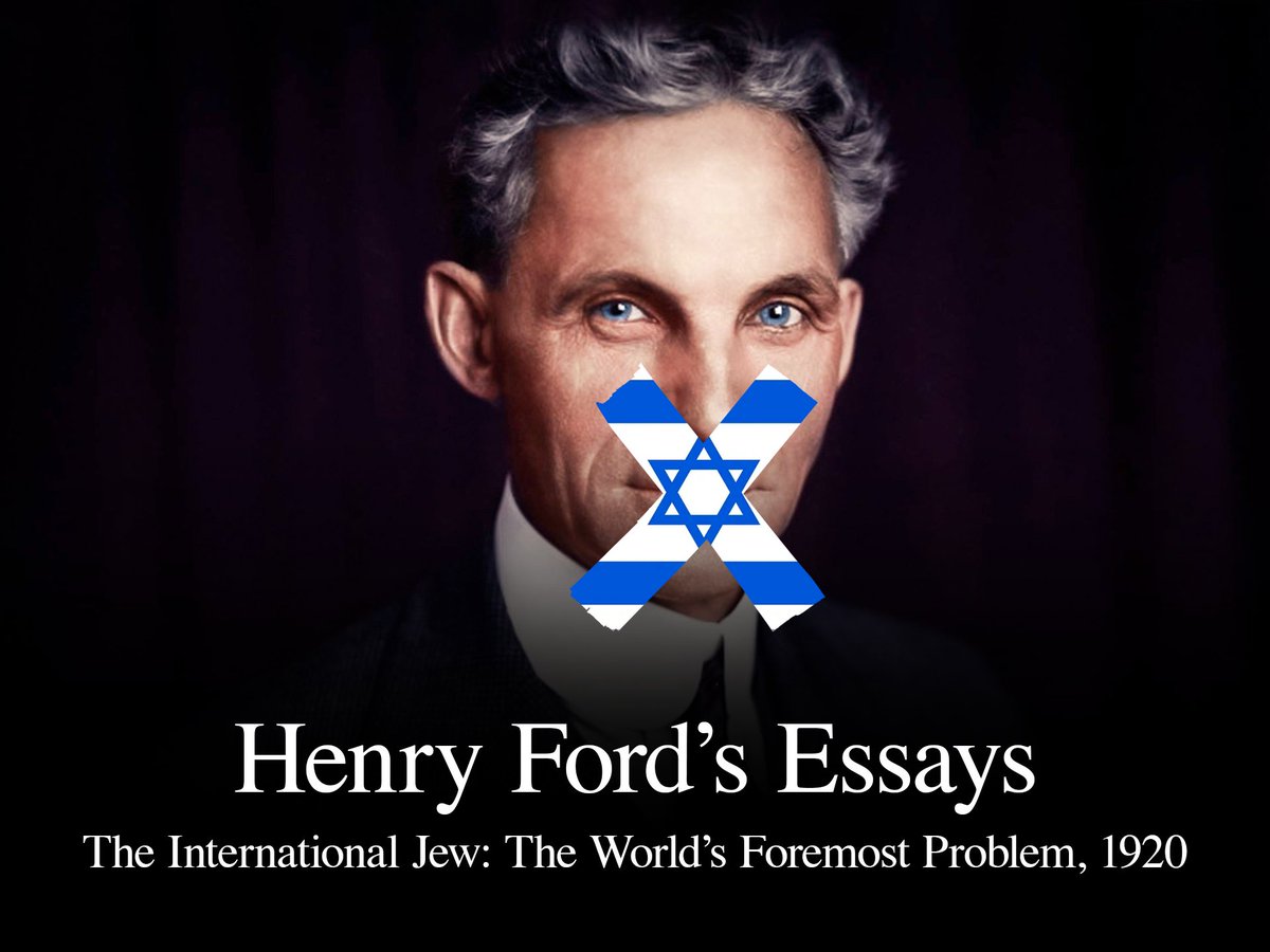 🚨 In 1920, Henry Ford published a series of essays entitled “The ...