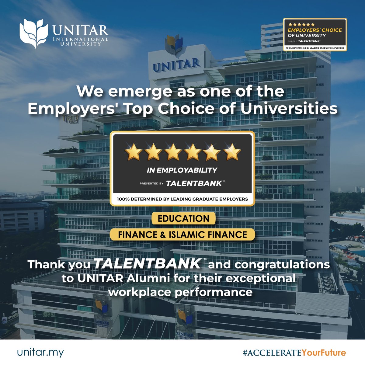 Unitar International University Logo