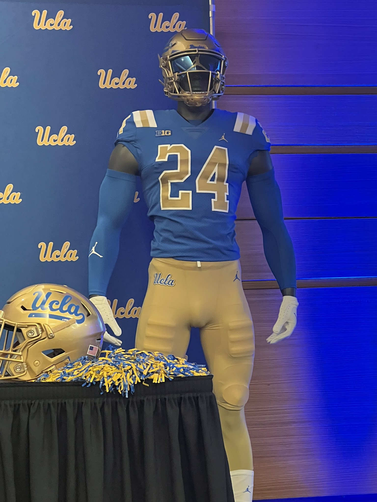 Ucla Football Uniforms Custom S 6XL NCAA UCLA Bruins Football Jersey