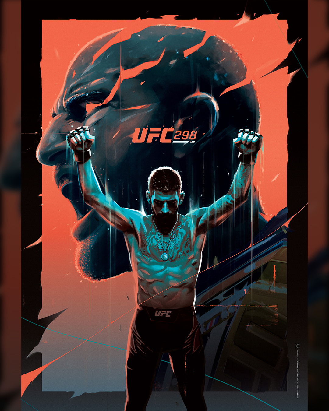 Ufc Fighter Drawings Дастин Порье: Путь