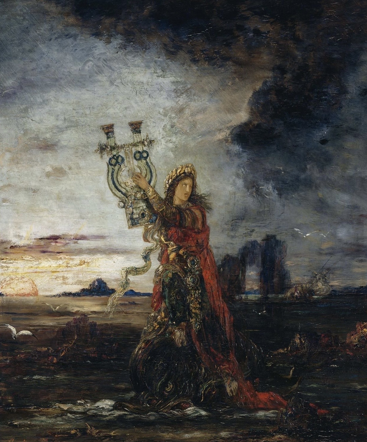 Gustave Moreau Orpheus The Voices Moreau, Gustave. Museo Nacional