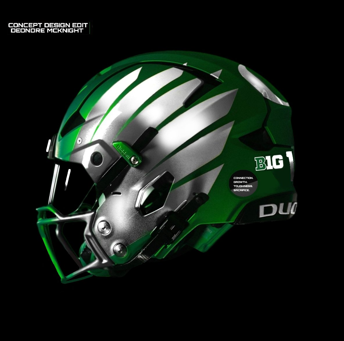 Oregon Ducks Helmet Decals Deondre McKnight على X: "Oregon Ducks