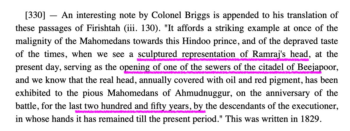 In 1565, after the Battle of Talikota, the way Rama Raya was treated ...