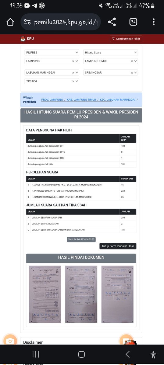 Bismillah.. Gue abis berdoa "ya Rabb kalau emang bener ada kecurangan tolong tunjukin dihadapan ...