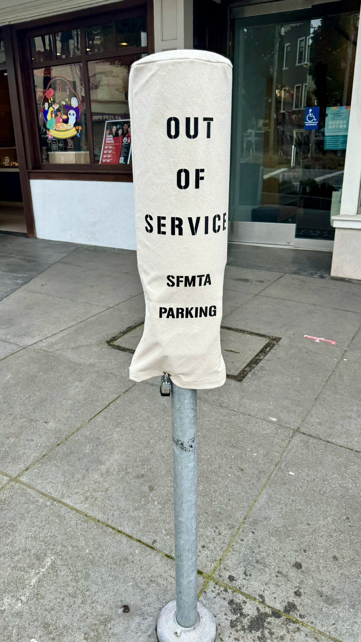 Parking Meter Bags Canvas