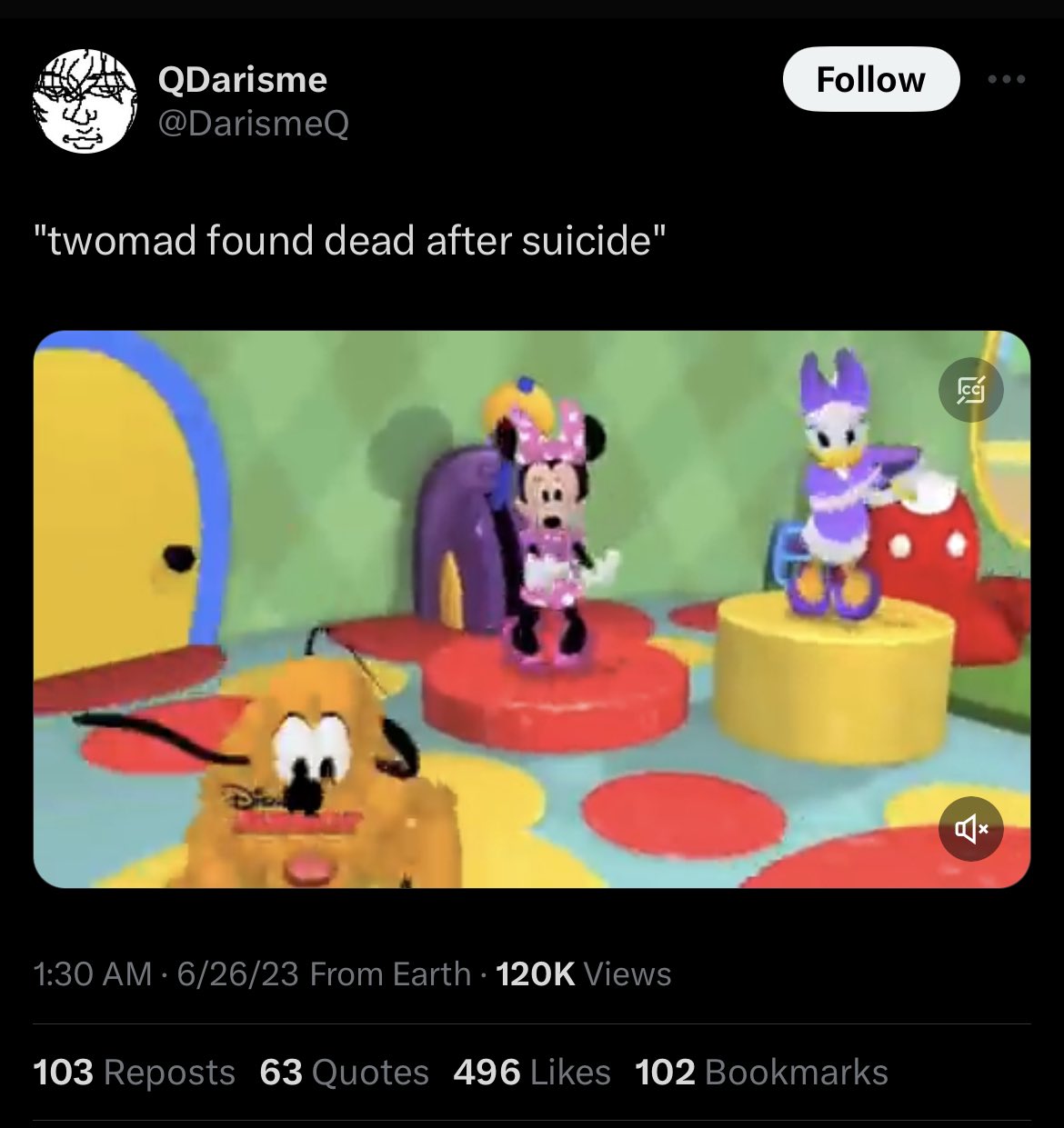 Mickey Mouse Dead Memes