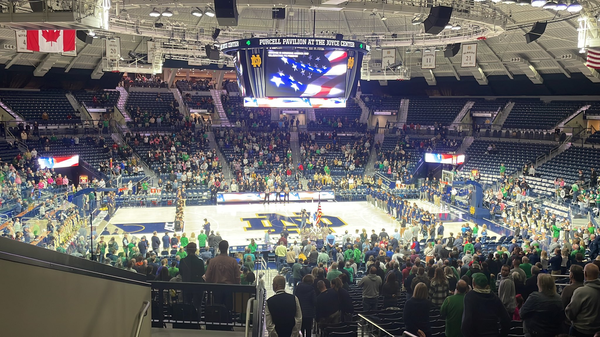 Notre Dame Purcell Pavilion Seating Chart
