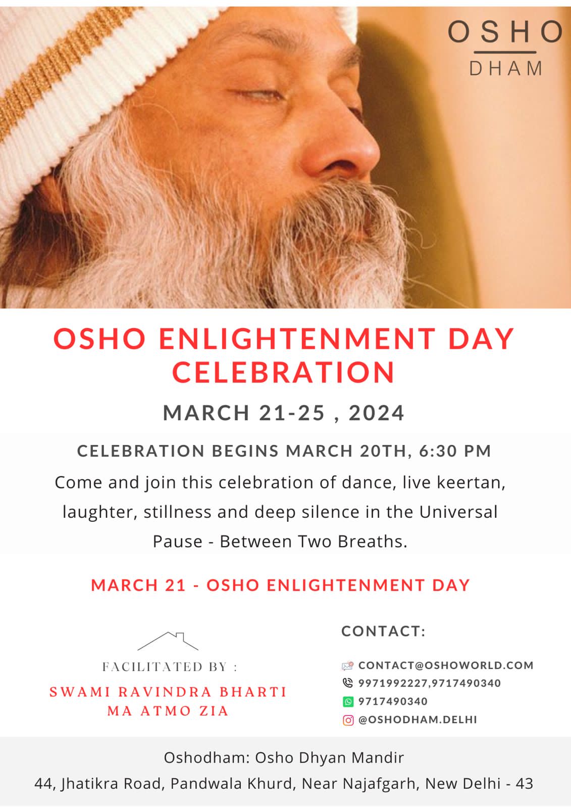 Osho Enlightenment Creativity Of An Enlightened Master – Osho World