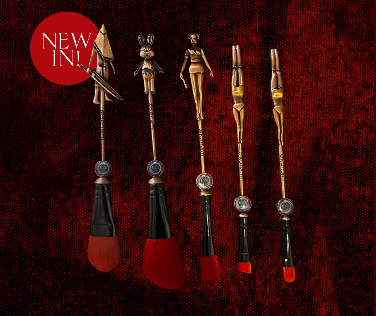 Silent Hill x Vampyre Cosmetics Makeup Brushes Announced - Rely on Horror Silent Hill x Vampyre Cosmetics Makeup Brushes Announced - Rely on Horror