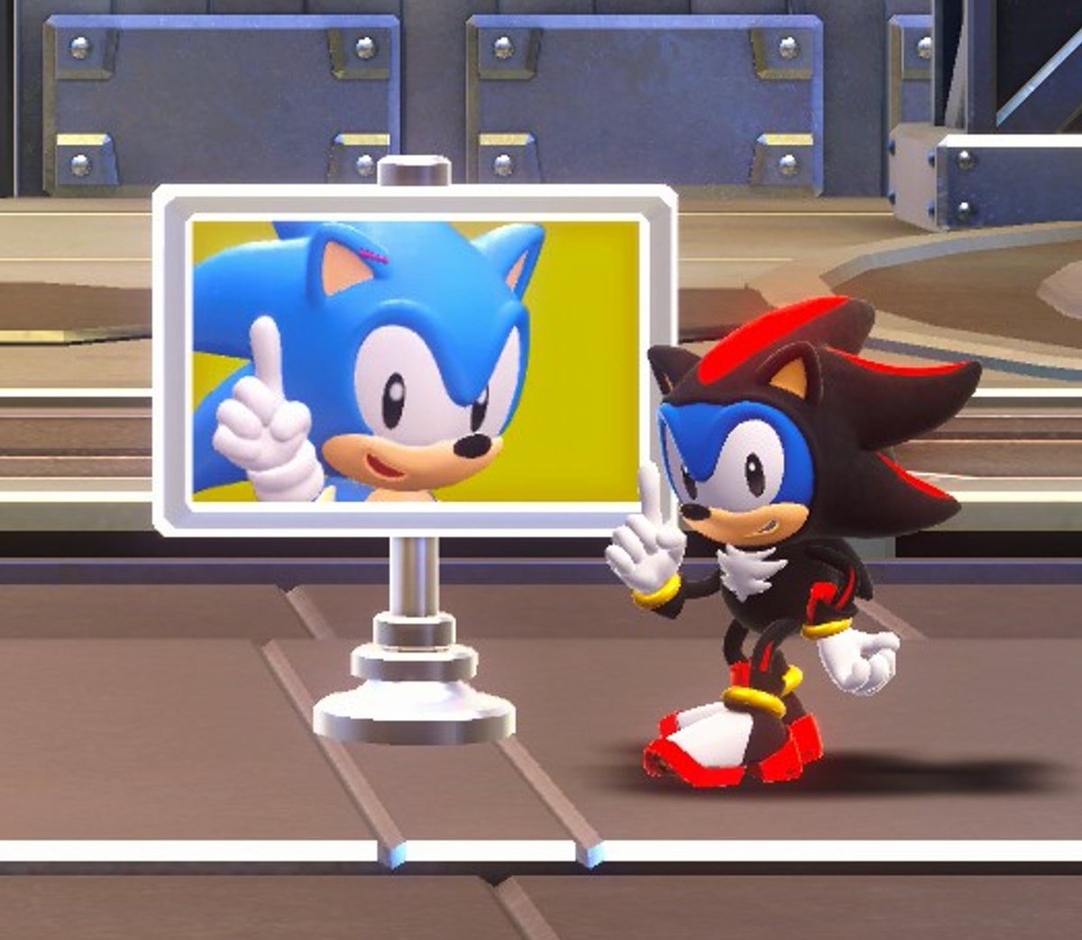Classic Sonic Sleeping Sonic The Hedgehog Sleeping Soundly In A Bed In