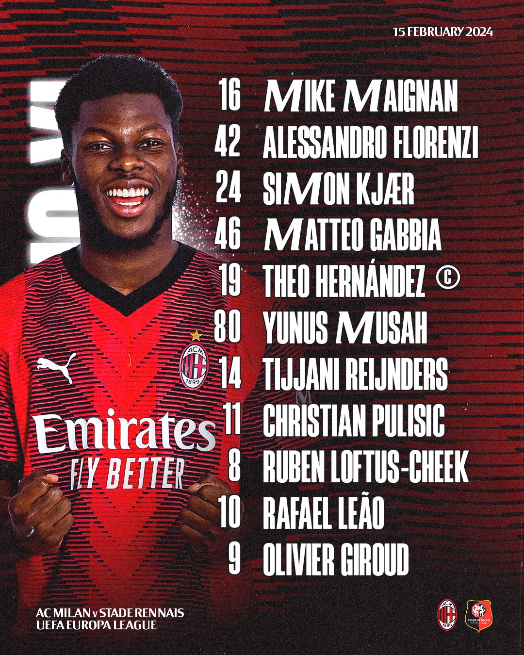 A C Milan Roster Tuttosport: Latest Milan Squad News Ahead Of Serie A