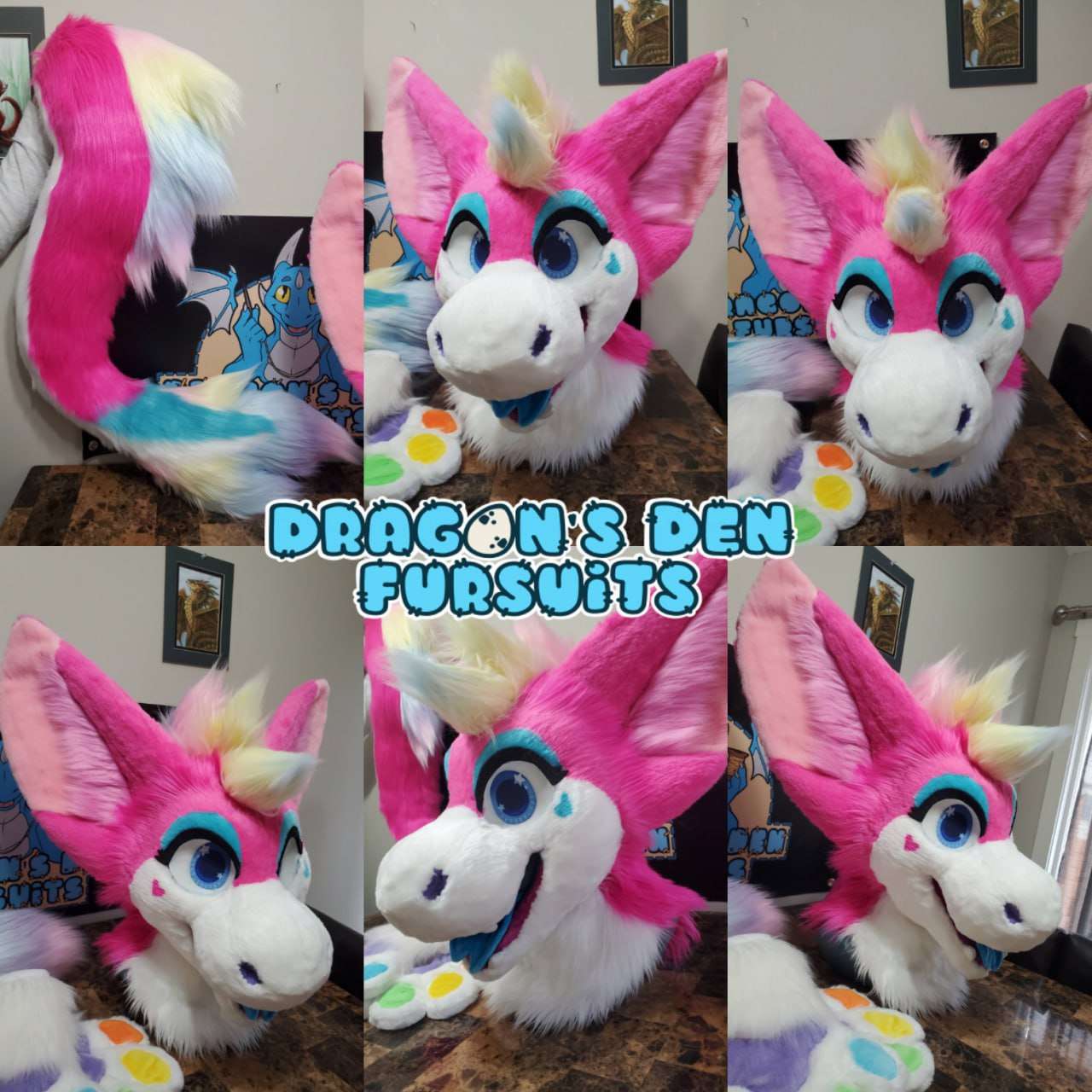 Angel Dragon Fursuit